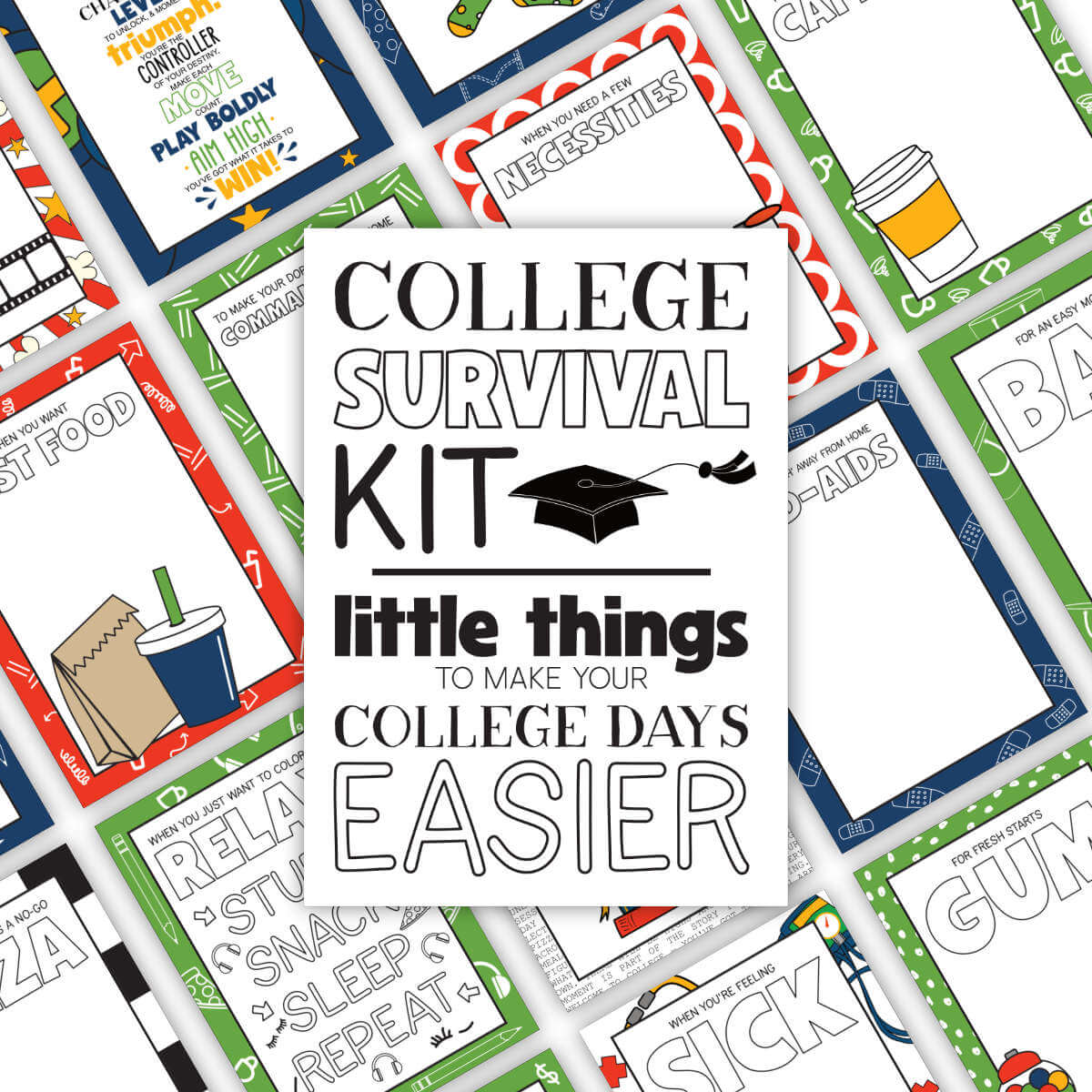 College Survival Kit (PDF) – Sunshine And Rainy Days
