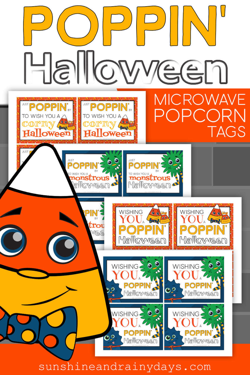 Halloween Popcorn (PDF) – Sunshine And Rainy Days