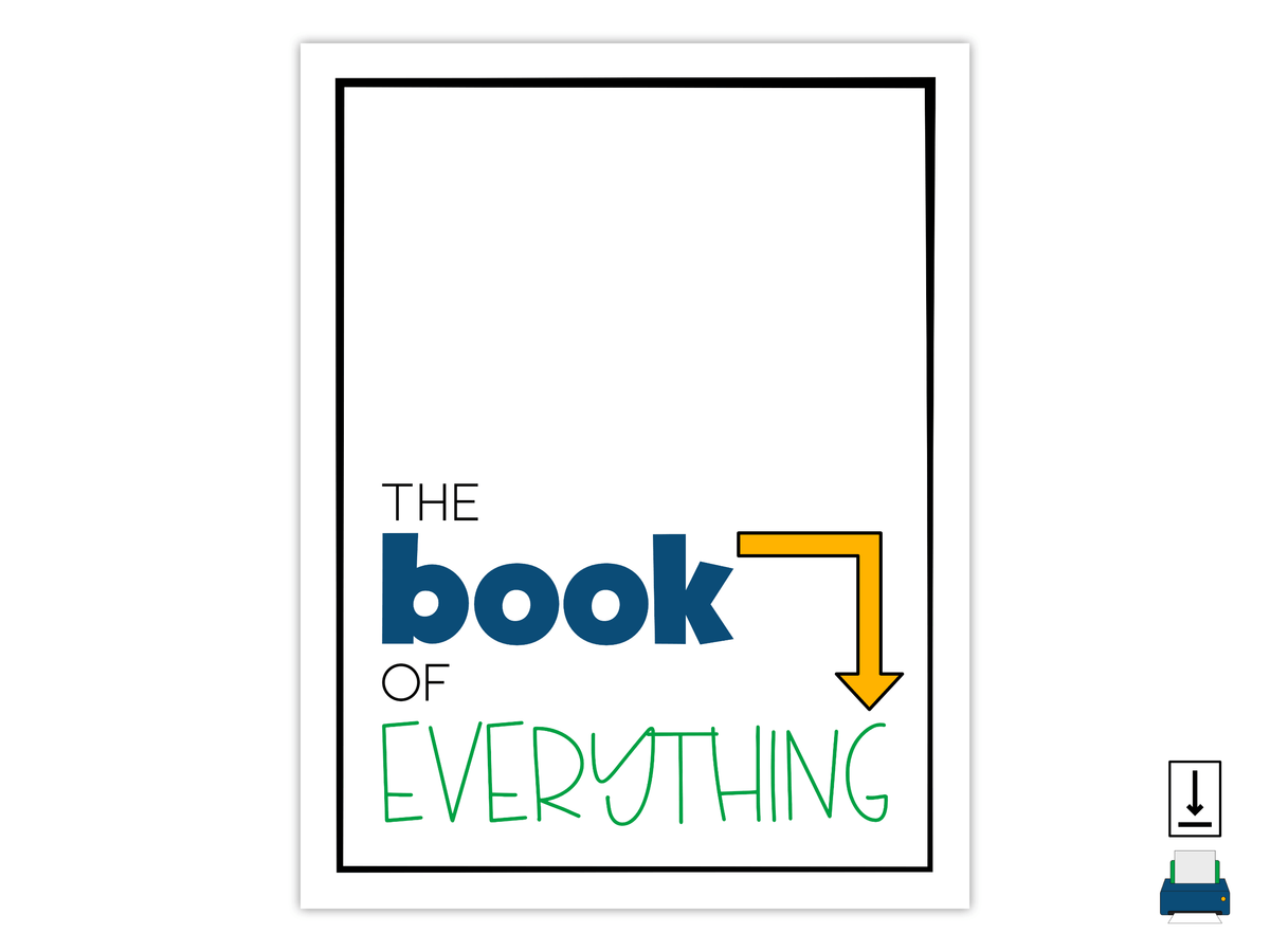 The Big Book Of Everything For Teens (PDF) – Sunshine And Rainy Days