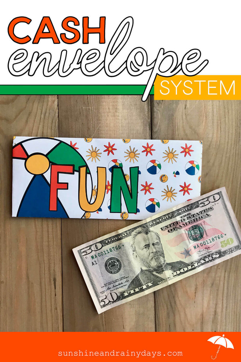Cash Envelope System (PDF) – Sunshine And Rainy Days