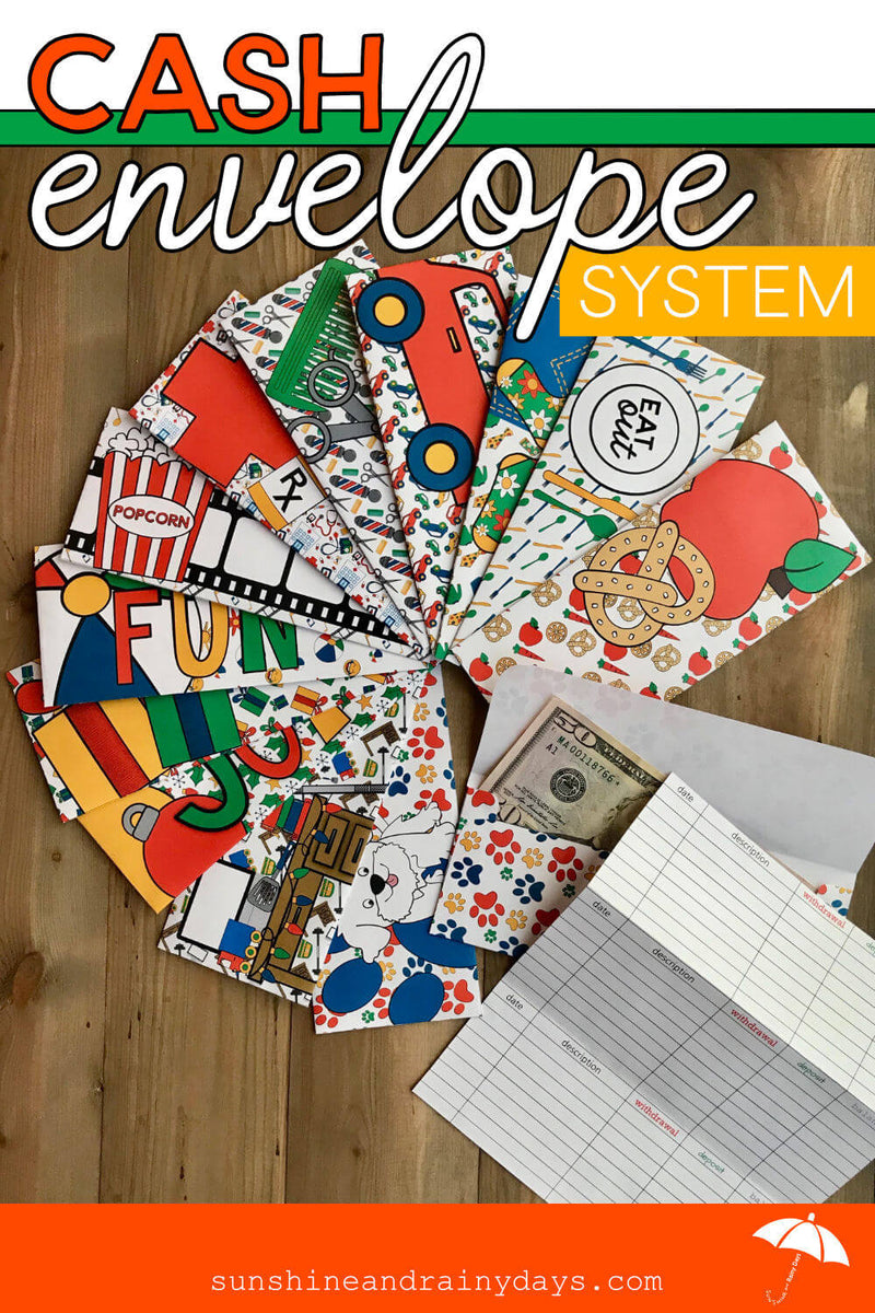 Cash Envelope System (PDF) – Sunshine And Rainy Days