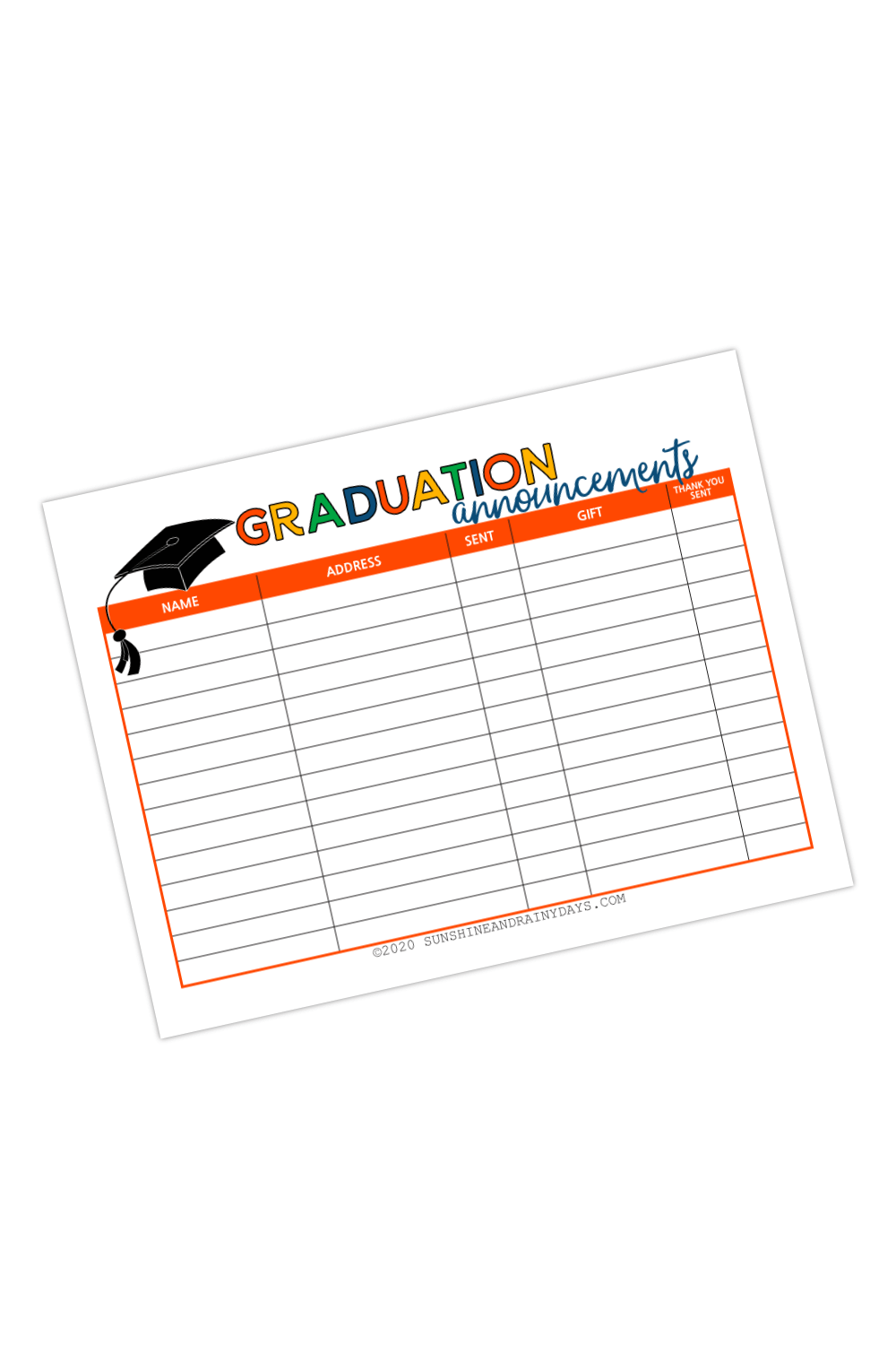 Graduation – Sunshine And Rainy Days