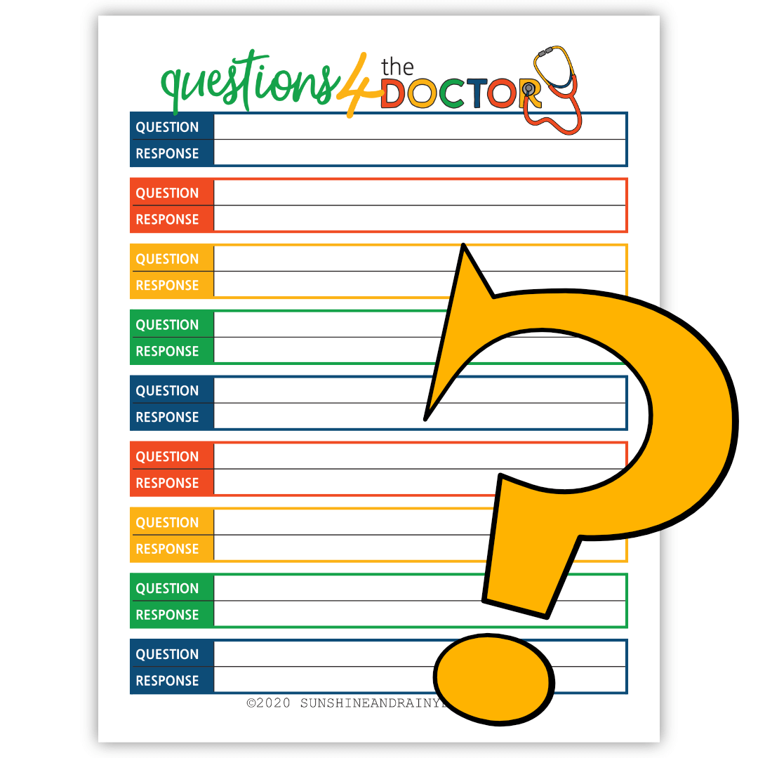 Questions For The Doctor (PDF) – Sunshine And Rainy Days