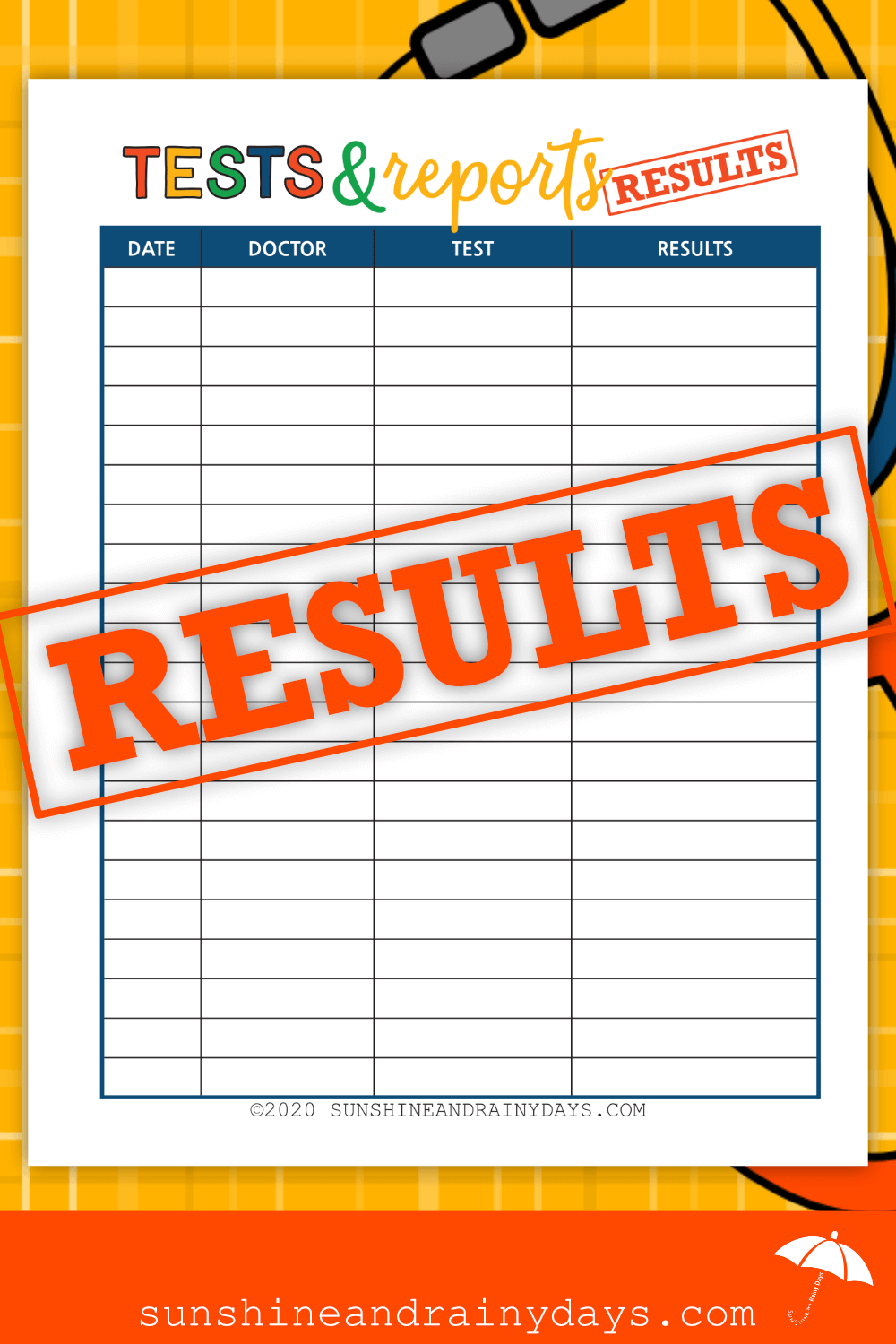 Tests & Reports (PDF) – Sunshine And Rainy Days